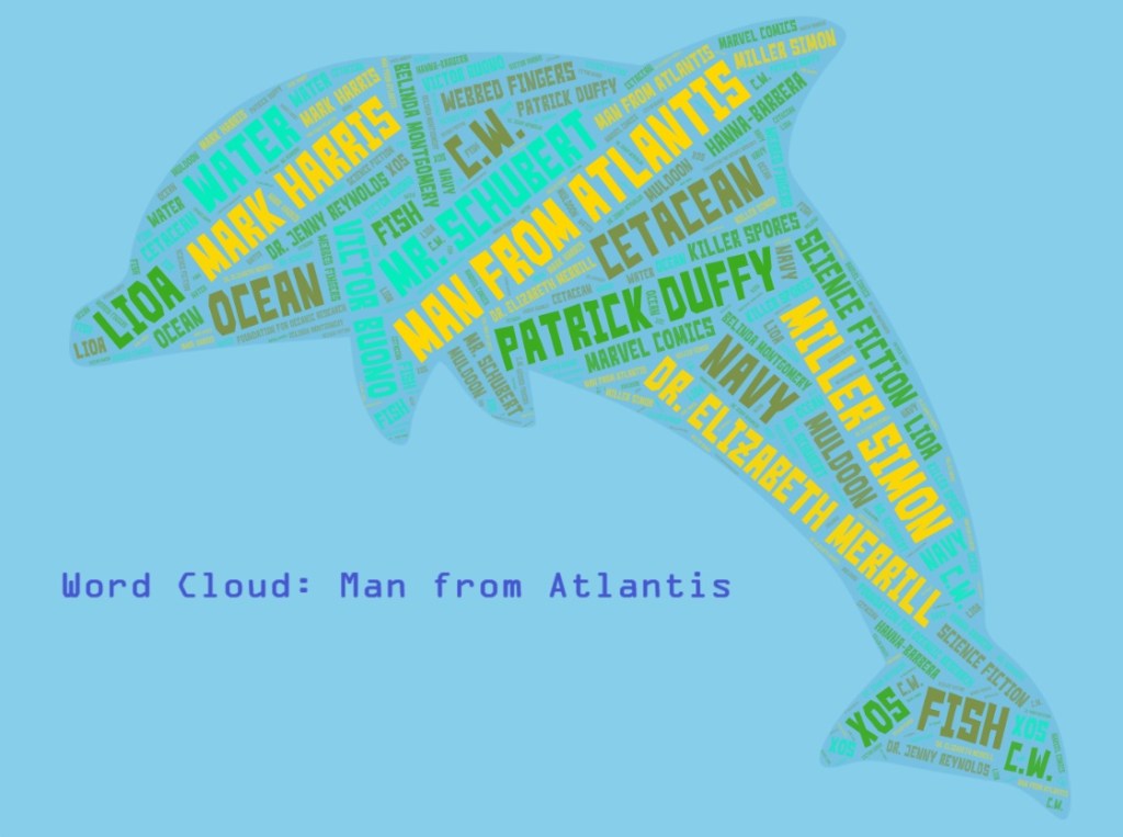 Word Cloud: Man from Atlantis | EYG- Embrace Your Geekness